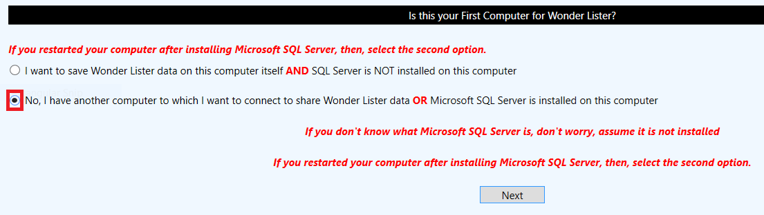 Connect To An Existing Local SQL Server